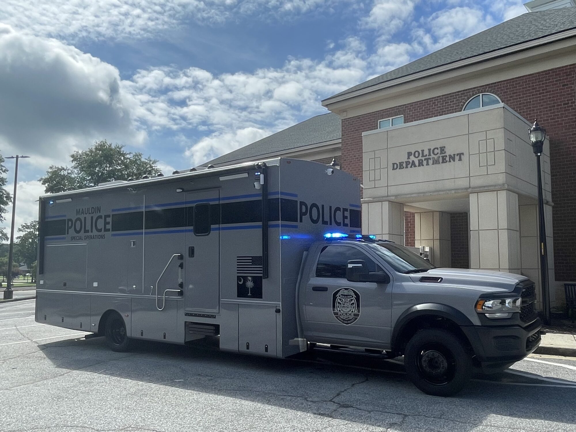 Mauldin Police Department Adds Mobile Command Post Vehicle to Fleet ...